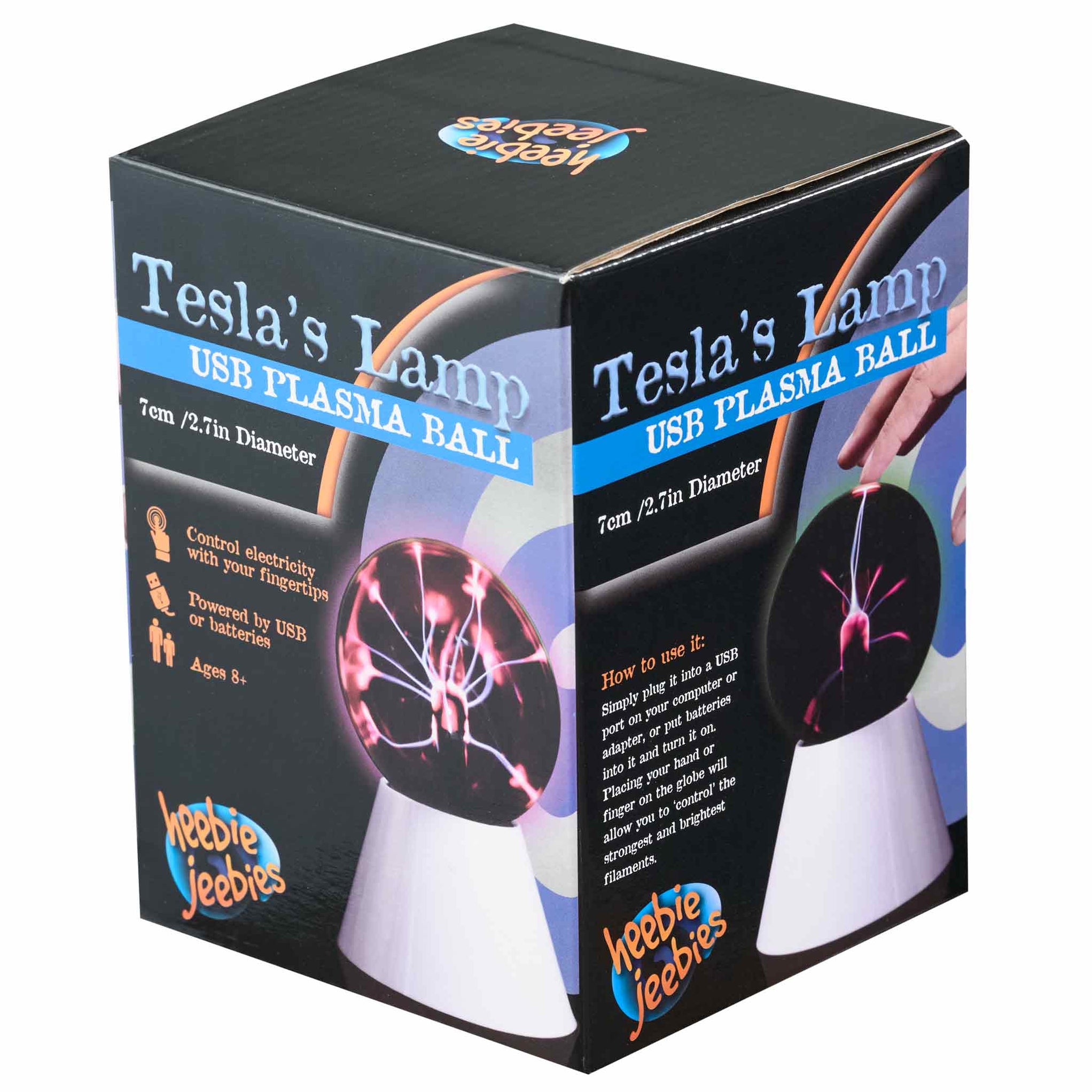 Tesla's Lamp USB Plasma Ball — Heebie Jeebies USA