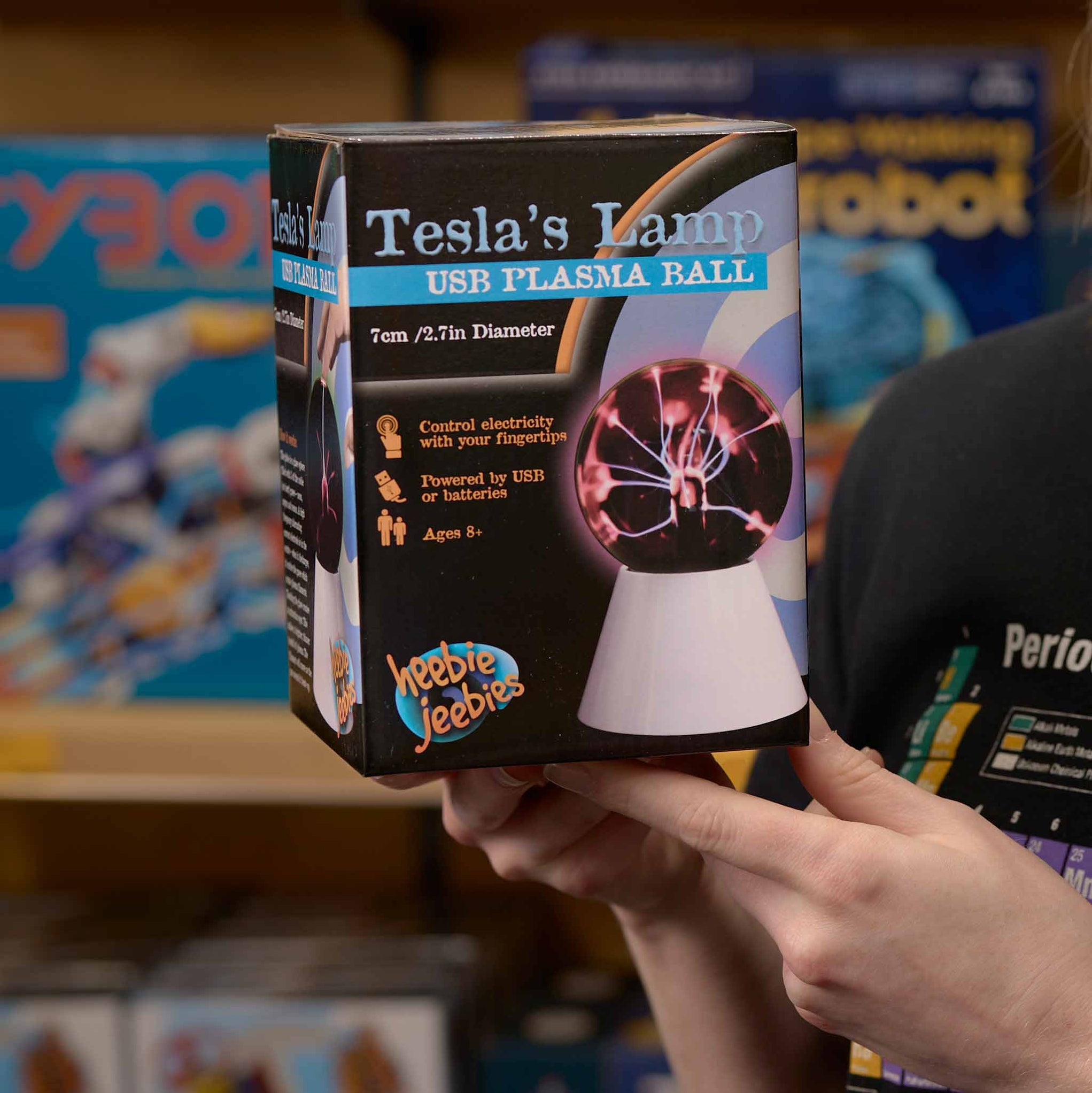 Tesla's Lamp USB Plasma Ball — Heebie Jeebies USA