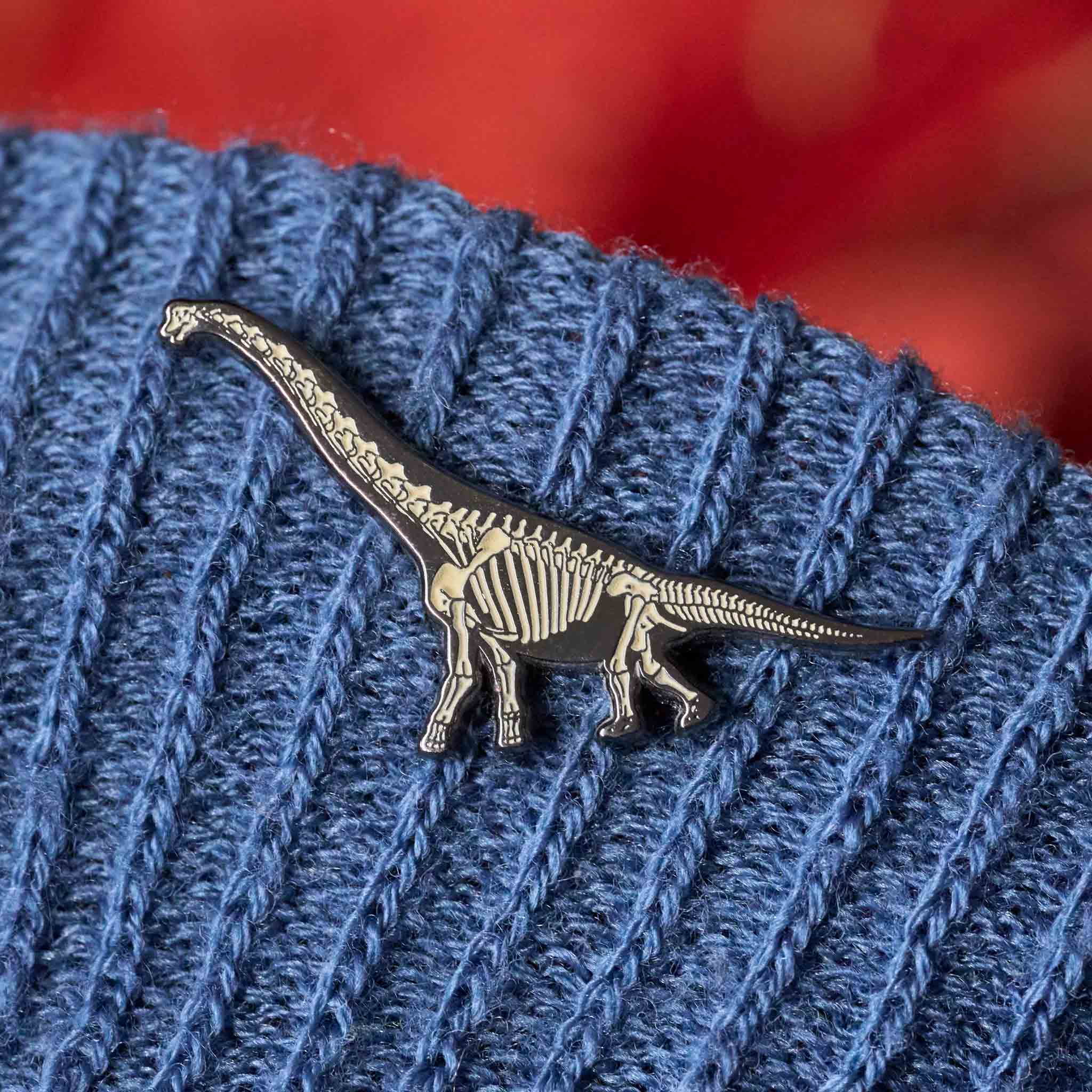 Dinosaur Skeleton Pins — Heebie Jeebies USA