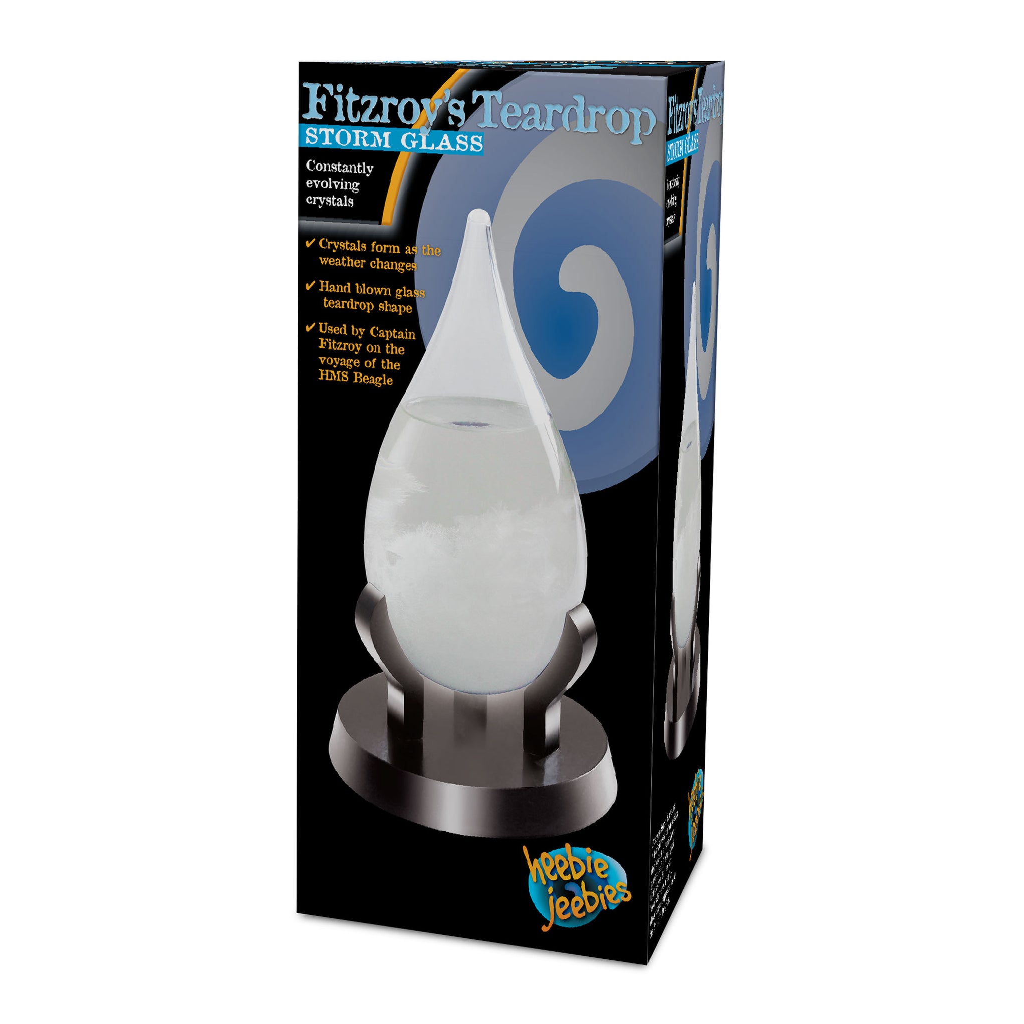 Teardrop Fitzroy's Storm Glass — Heebie Jeebies USA